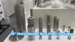 10'' Metal Wedge Wire Filter Cartridge