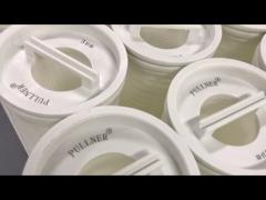 Snelle van de de Vervangings Hoge Stroom van Changout Pp van de de Tarievenfilter van de het Elementen Chemische Industrie de Filterpatroon