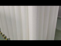 Big Flow Rate 20''/40''/60'' 5 micron PP/Glass fiber Pleated Filter For Reverse Osmosis Prefiltration