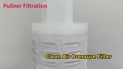 30 inch PTFE pleated filter cartridge for air pressure
