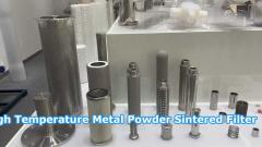 High Temperature Metal Powder Sintered Filter Cartridge