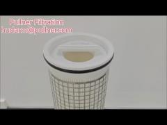 High Temp Water Filter for Power Plants
