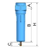 Customized Air Compressor Filter with High Quality Air Filtration System From China Supplier
