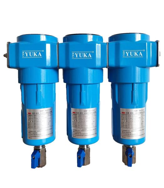 Quality High Pressure Air Filter with Manual Drain Valve for sale
