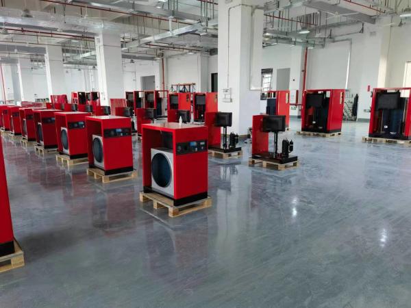 Quality Air Cooling Refrigerated Air Dryers for Solution in Blue/Red/White Material for sale
