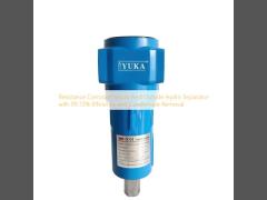 Resistance Corrosion Inside And Outside Hydro Separator with 99.73% Efficiency and Condensate Removal