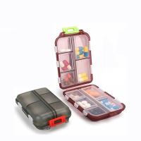 Quality Pill Box with 10 Compartments for sale