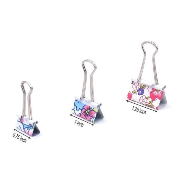 Quality Office supplies white metal folder School Stationery Paper Document Grip Clamps for sale