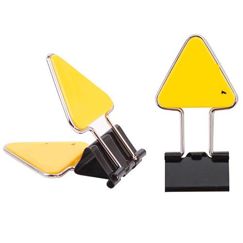 Quality Advertising Custom 25 mm 32 mm Shape Logo Printing Plastic Panel Metal Clips for sale