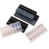Quality New 14 Cases Large Pill Box Plastic Pill Box 7 Day Pill Organizer Week pill case for sale