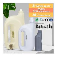 Quality Customized 500ml 2L 4L Empty HDPE Plastic Laundry Detergent Washing Bucket for sale