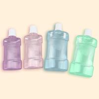 Quality High-End New Transparent Mouthwash Bottle 250ml 500 Ml PET Tongue Cleaner for sale