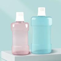Quality High End Portable 250ml 500ml Plastic Mouthwash Bottle for Mouth Clean Wash for sale