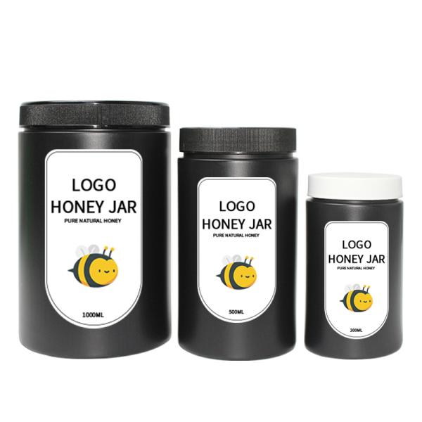 Quality Empty Body Scrub Scalp Care Essence Plastic Packaging Custom HDPE Plastic Jar for sale