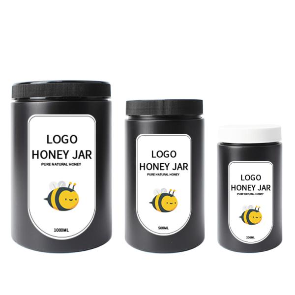 Quality Empty Body Scrub Scalp Care Essence Plastic Packaging Custom HDPE Plastic Jar for sale