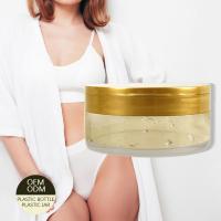 Quality Custom 250ml Round Refillable Empty Wash Boric Acid Private Care Gel Container for sale