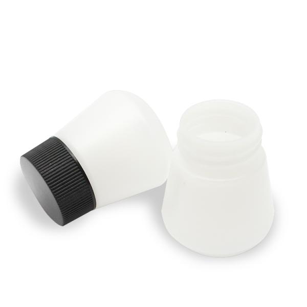 Quality Wholesale Custom Tooth Powder Packaging Empty White Hdpe Bottle 40ml Mini for sale