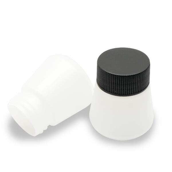 Quality Wholesale Custom Tooth Powder Packaging Empty White Hdpe Bottle 40ml Mini for sale