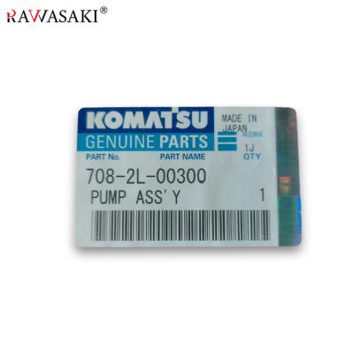 Cina Pompa principale di Hydraulic Pump 708-2L-00300 dell'escavatore dell'escavatore PC200-7 di KOMATSU in vendita