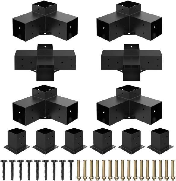 Strong and Durable Steel Pergola Bracket with Weather Resistant Coating