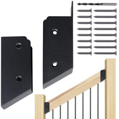 China Deck Railing Bracket and Deck Baluster Attachments with Up To 200 Lbs Weight Capacity for sale