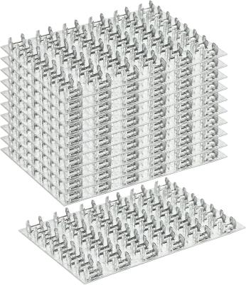 Cina Piastre di traliccio a punta con denti da unghie da 8 mm Piastre di riparazione piatta in acciaio galvanizzato Piastre di riparazione piastra di cravatta Spessore del supporto 1 mm per il tetto in legno Piastra di connettore di traliccio in legno in vendita