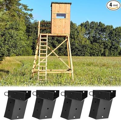 Cina 4 x 4 supporti per cervi con supporto in polvere, supporti per ascensori pesanti per piattaforme all'aperto in vendita