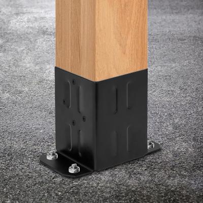 Cina Fence Post Anchor Decking Post Base per rivestimento di supporto per ringhiera del portico del ponte per la scherma Trellis &amp; Gates in vendita
