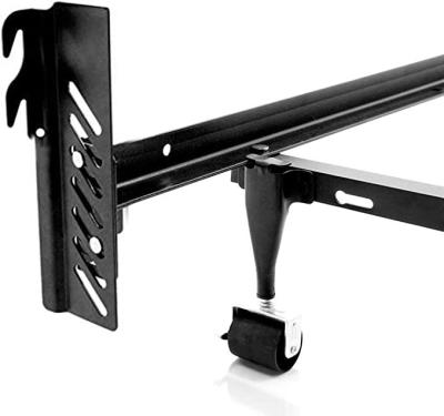 China 711 Bolt-On to Hook-On Bed Frame Conversion Brackets, Bed Frame Hooks, Universal Headboard Brackets, Widened Hole Slot, Height Adjustable, Black for sale