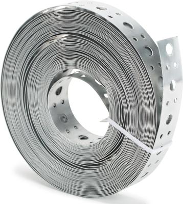 China Galvanized Punched Metal Strapping – Heavy Duty Wood Frame Bracing Roll for sale