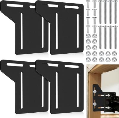 China Bed Frame Bracket and Headboard Adapter for Extra Connection and Headboard Footboard Compatibility in Sheet Metal Fabrication for sale