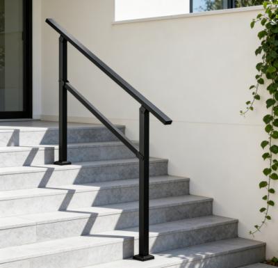 China Outdoor Handrail for Steps, Adjustable Stair Railing for 2 or 3 Steps, Easy Install for sale