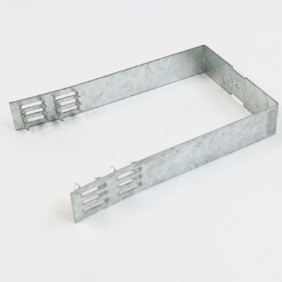 China Z275 Galvanized Steel Plate Tie Timber Connector 150x90x25mm with Pre-punched Holes for Wood Frame Construction for sale