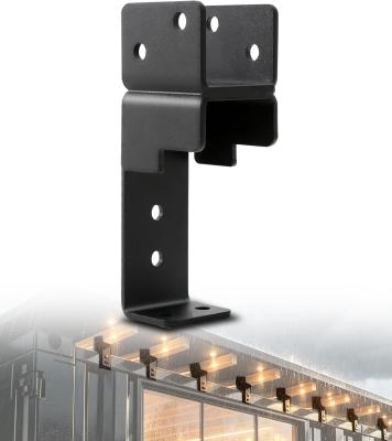 China Container Roof Brackets Kit, 6PC Heavy Duty for 2x4 Wood Frame Durable Steel Brackets for Shipping Container Roof Overhaul Heavy Duty Roof Supports for Container, Prevents Water Damage for sale