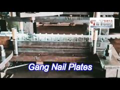 100mm Galvanized Steel roof truss gang nail plates for Wood Trusses