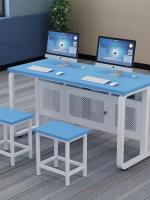 China Educational Computer Classroom Desk Mobile Student Computer Desks For Classroom Durable for sale