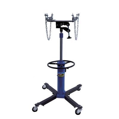 China 0.5T Car Repair Hydraulic Transmission Jack 820-1768mm Height + 4 Swivel Castors for sale