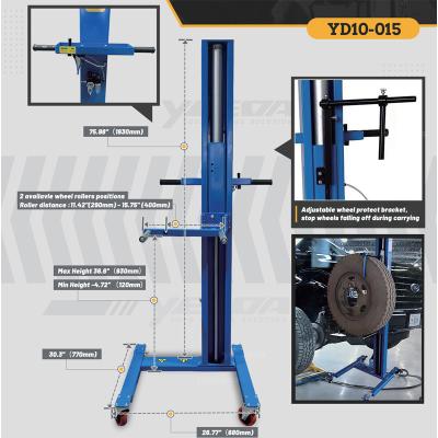China Workshop Air - Operated Wheel Lift, 200LBS Capacity, Easy Lifting for sale
