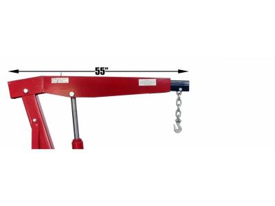 China Fixed Frame 3 Ton Engine Crane for sale