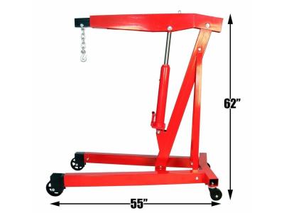 China Fixed Frame 3 Ton Engine Crane for sale
