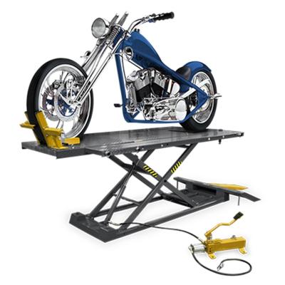 Cina Tabella di ascensore idraulica elettrica del motociclo di forbici 1500lbs in vendita