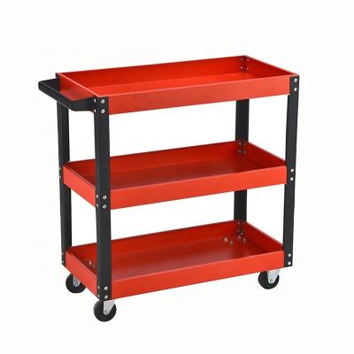 China Multi Function 3 Tier Movable Trolley Tool Chests Cabinets for sale