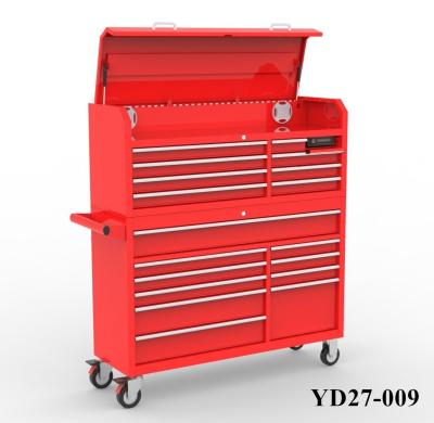 China 19 Drawers Mobile Workshop 56 Inch Tool Chests Cabinets for sale