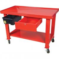 China Adjustable Tear Down 1016mm Mobile Heavy Duty Workbench for sale