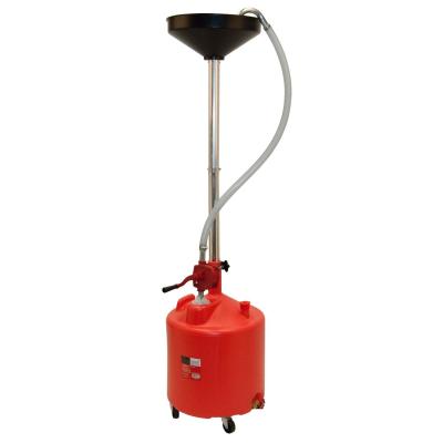 China Adjustable Height Upright 18 Gal Portable Waste Oil Drainer for sale
