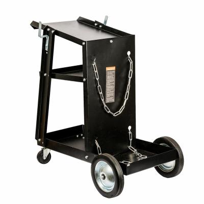 China Welding Cart 100 LBS 3 Shelves Automobile Workshop Tools Equipment for sale