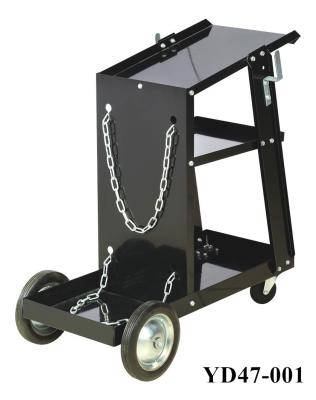 China Welding Cart 100 LBS 3 Shelves Automobile Workshop Tools Equipment for sale
