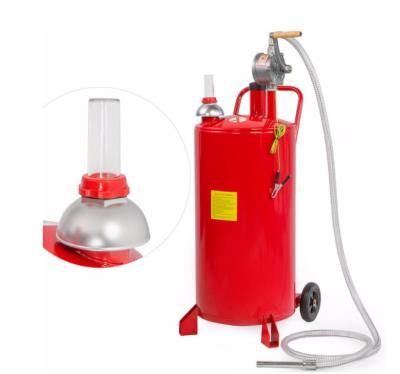 Cina Rotolamento di trasferimento di combustibile carrello portatile With Pump del gas da 20 galloni in vendita