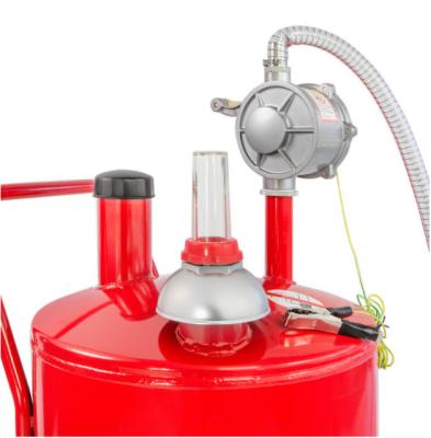 Cina Rotolamento di trasferimento di combustibile carrello portatile With Pump del gas da 20 galloni in vendita