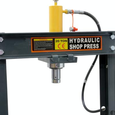 Cina Cilindro industriale 20 idraulici Ton Shop Press With Gauge del colpo di 120mm in vendita